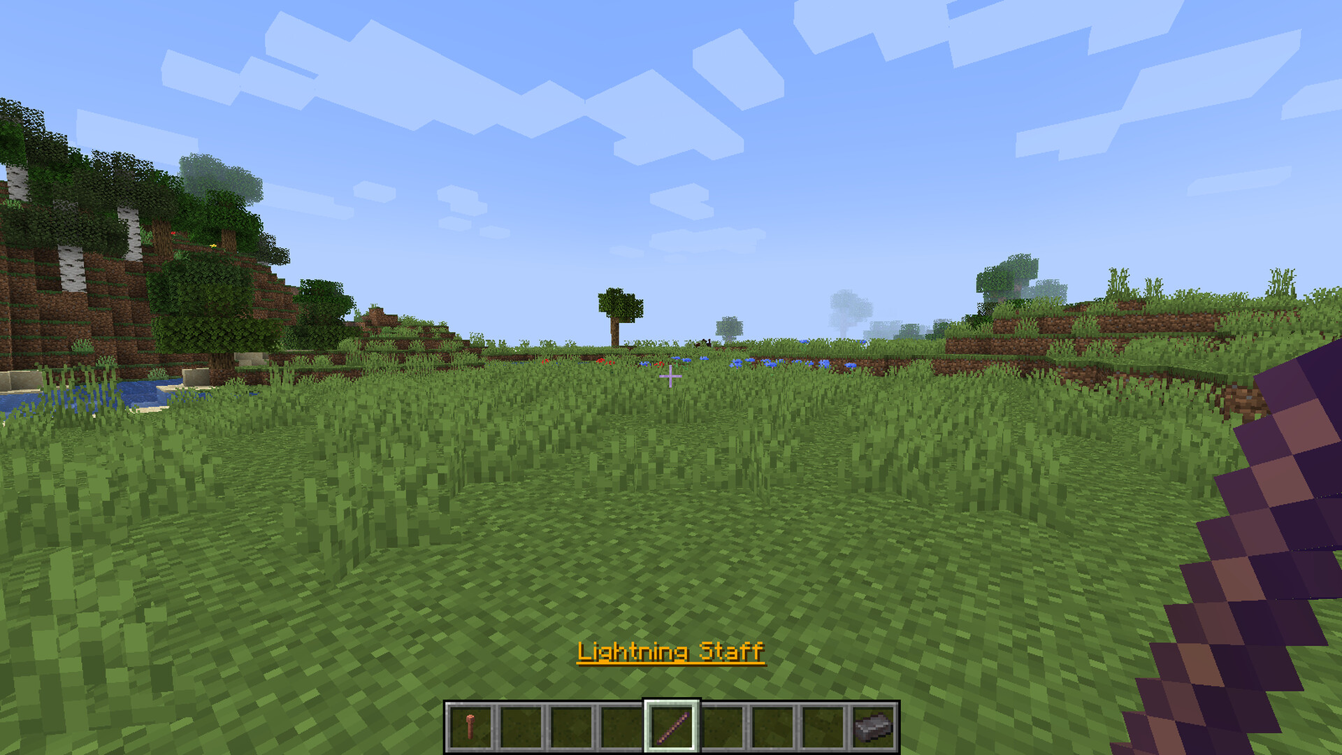 Lightning Staff for Minecraft Minecraft Data Pack