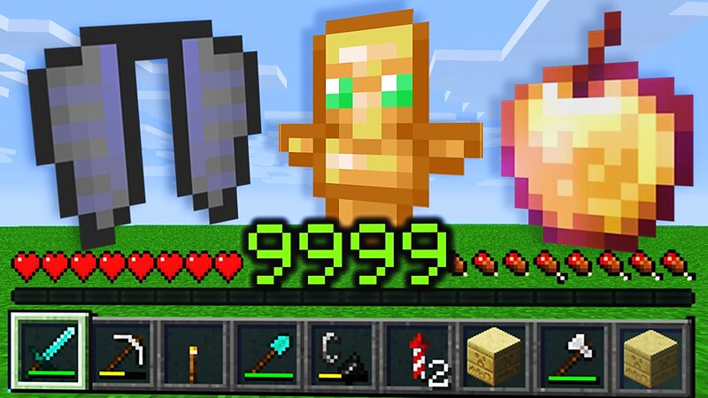 Minecraft, But XP Drops OP Loot... Minecraft Data Pack