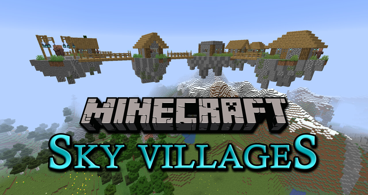 Sky Villages Minecraft Data Pack