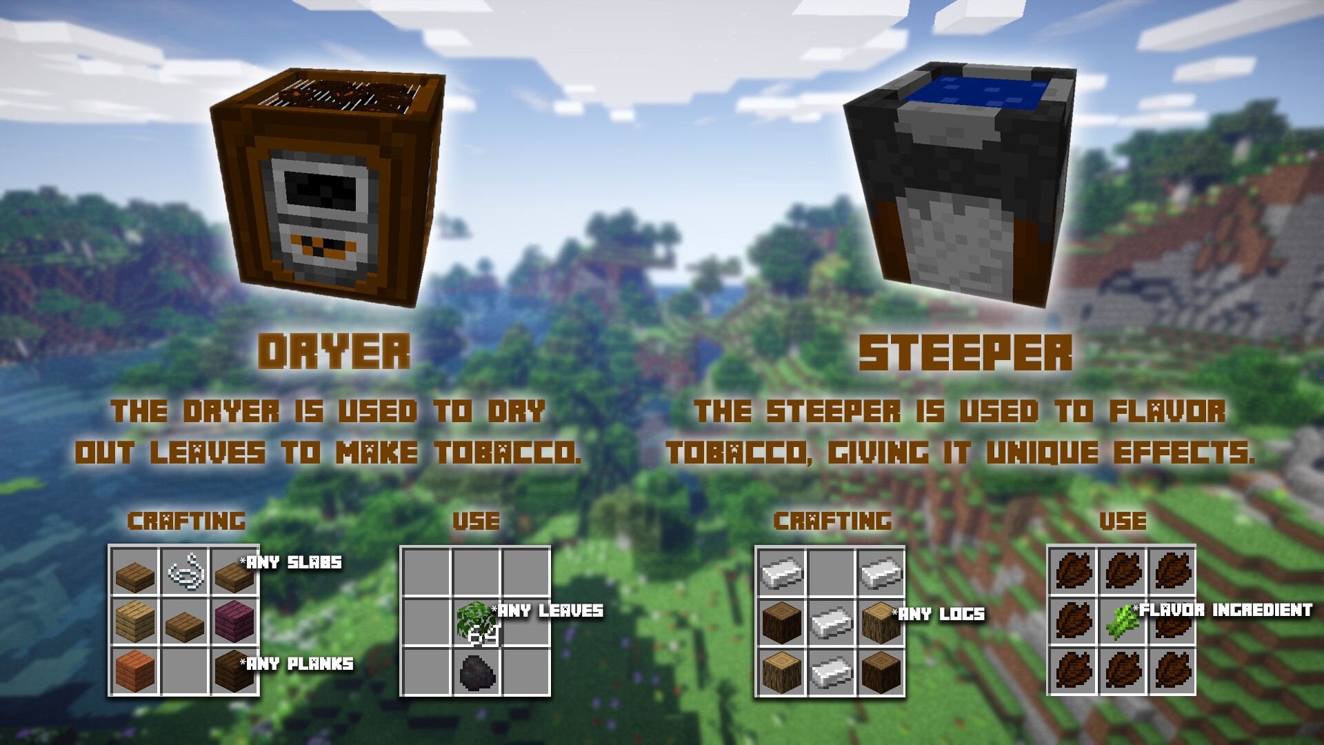 Zyl's Pipes And Tobacco Minecraft Data Pack