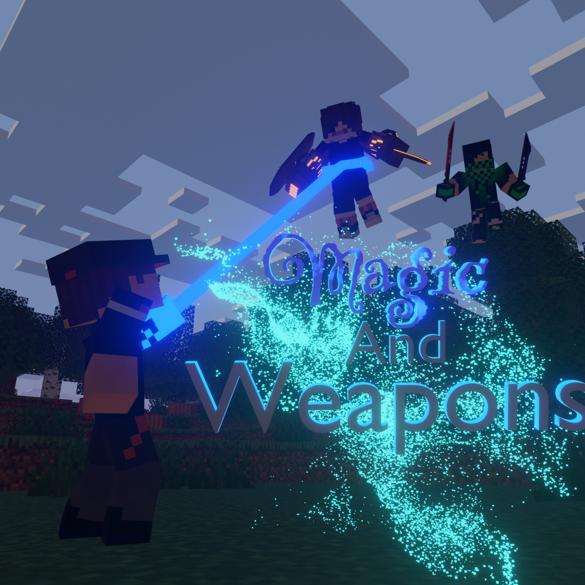Magic and weapons datapack Minecraft Data Pack
