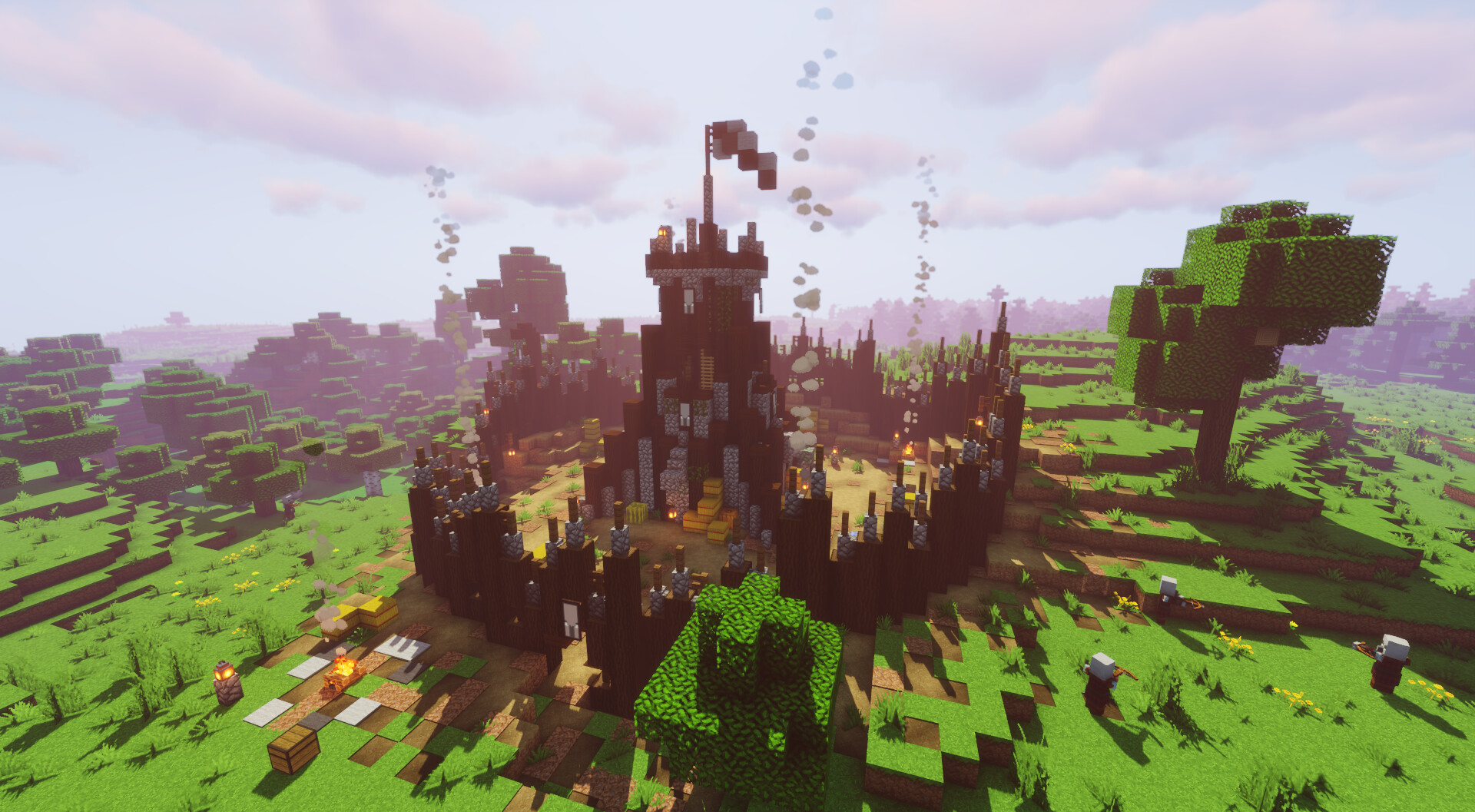 [DP] Pillager Outpost Minecraft Data Pack