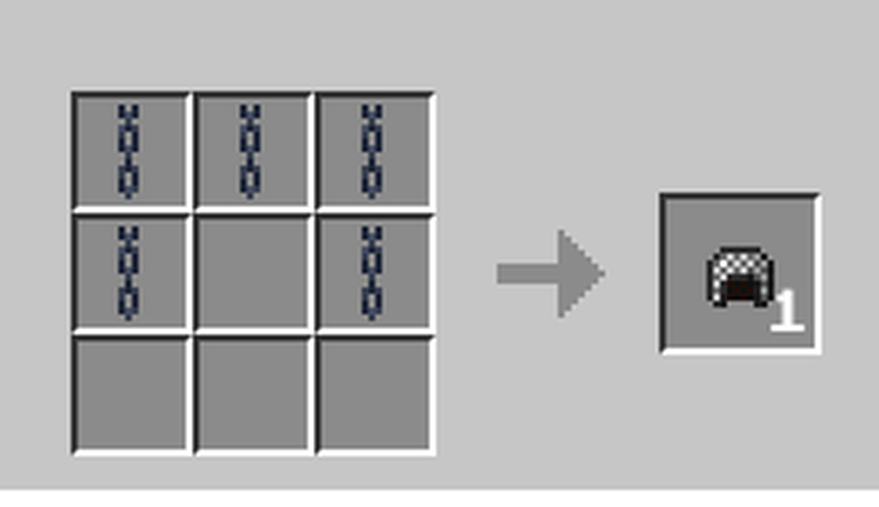 Craftable Chainmail Armor Minecraft Data Pack