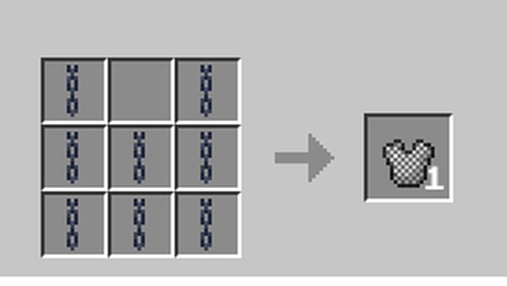 Craftable Chainmail Armor Minecraft Data Pack