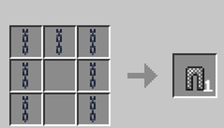 Craftable Chainmail Armor Minecraft Data Pack