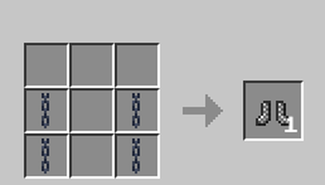 Craftable Chainmail Armor Minecraft Data Pack