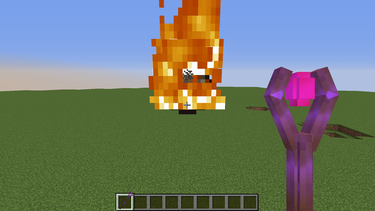 Magic Fireball/ Meteor Staff Minecraft Data Pack