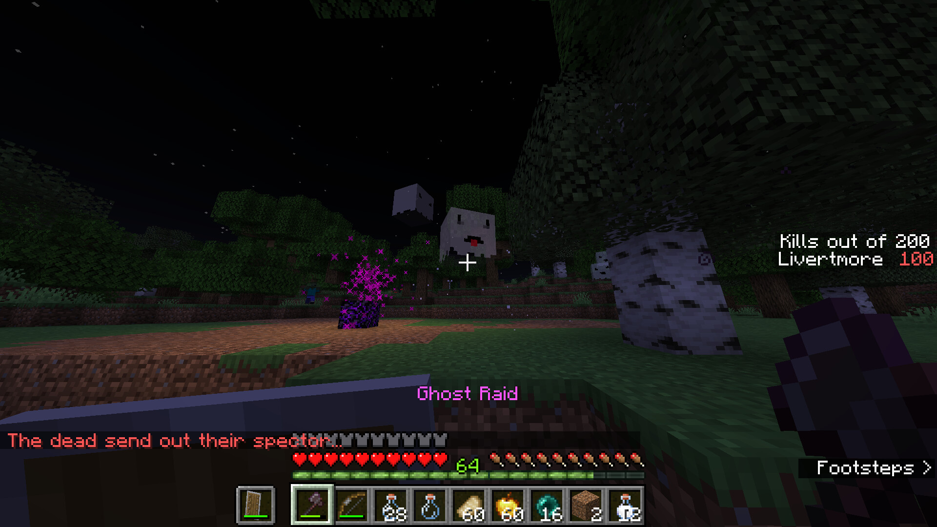 Ghost Raid - By Spirit, Happy Halloween Minecraft Data Pack