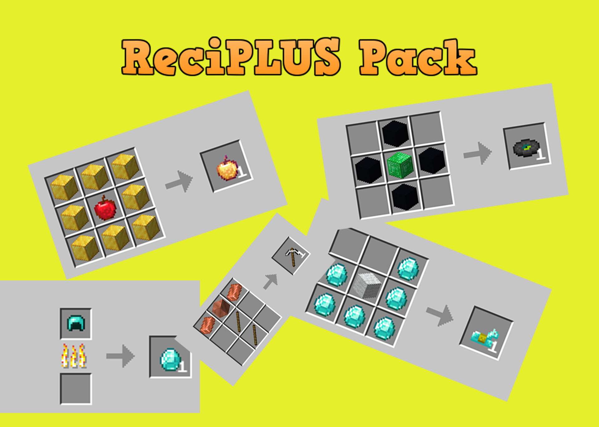 ReciPLUS Minecraft Data Pack
