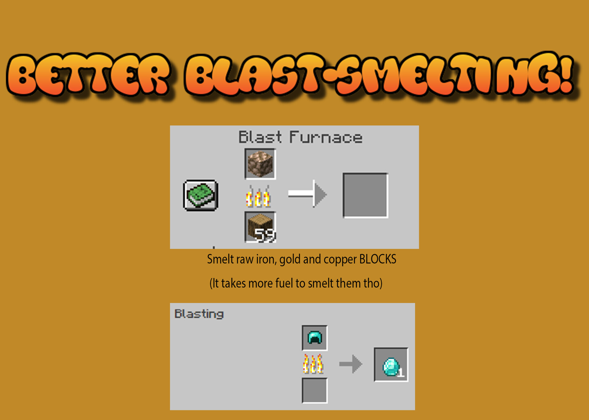 ReciPLUS Minecraft Data Pack