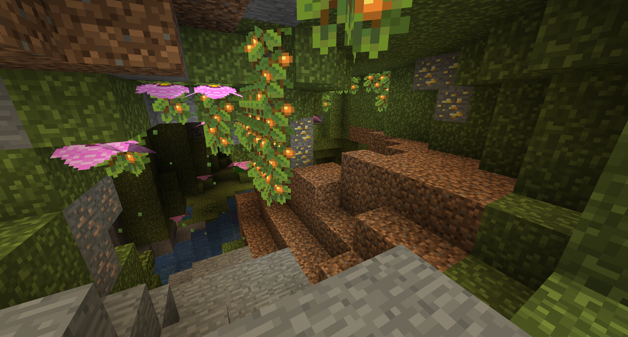 Lush Caves Datapack [Discontinued] Minecraft Data Pack