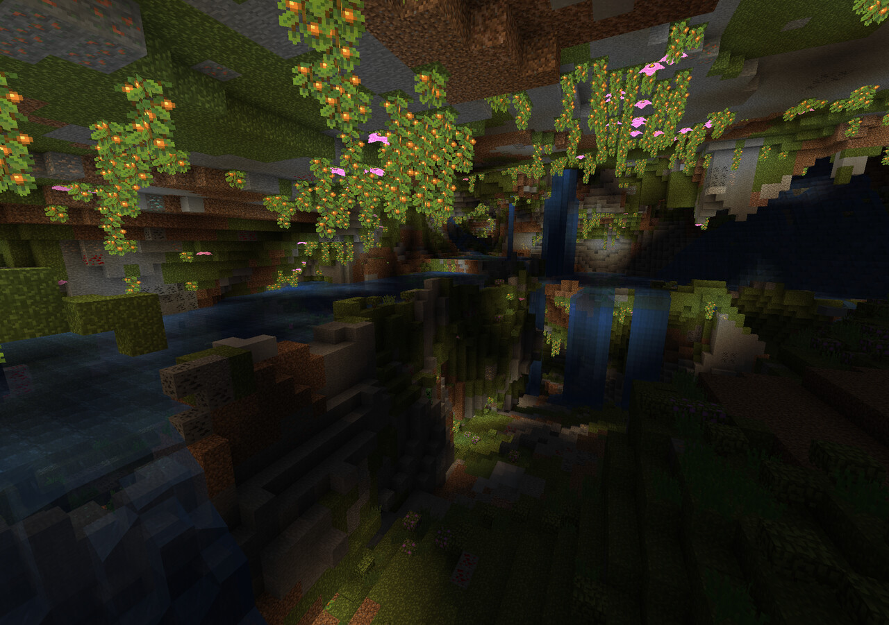 Lush Caves Datapack [Discontinued] Minecraft Data Pack