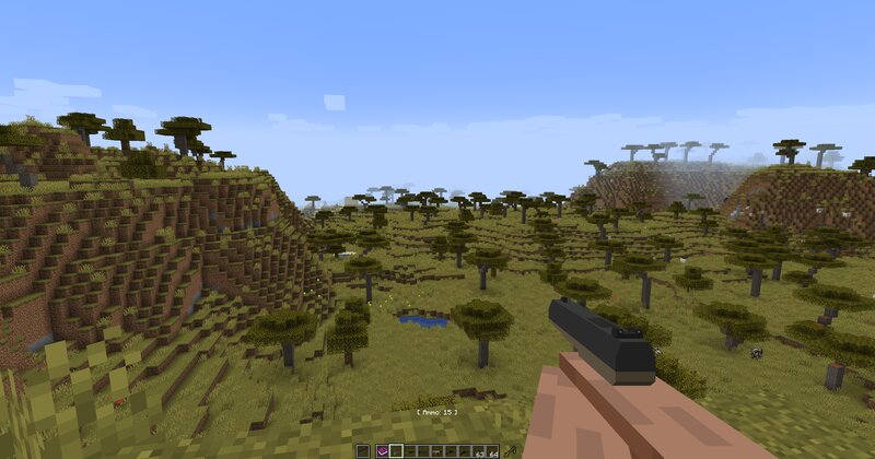 3D Animated Guns [1.17+] [Multiplayer] Minecraft Data Pack