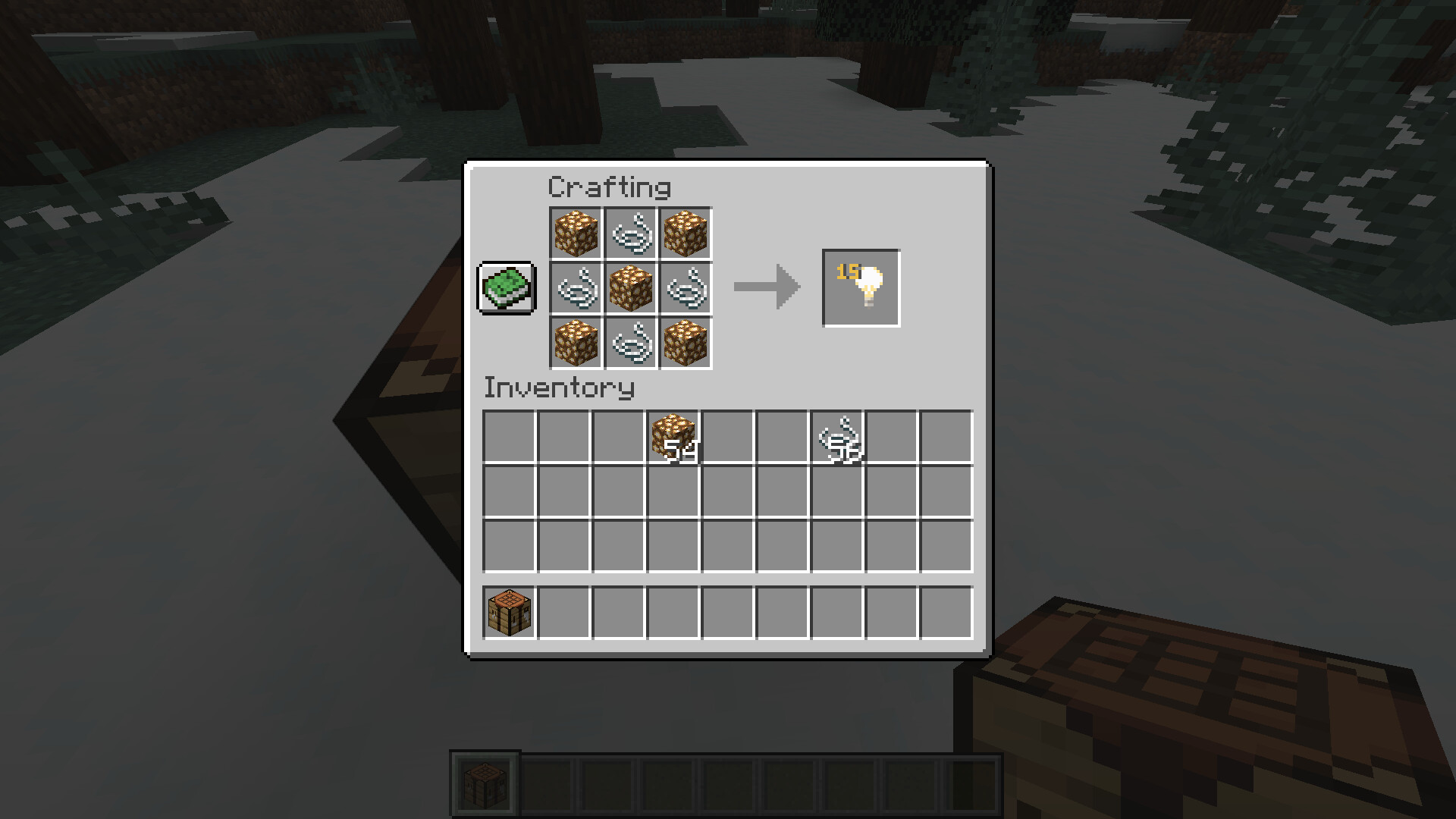 CraftingLight Minecraft Data Pack