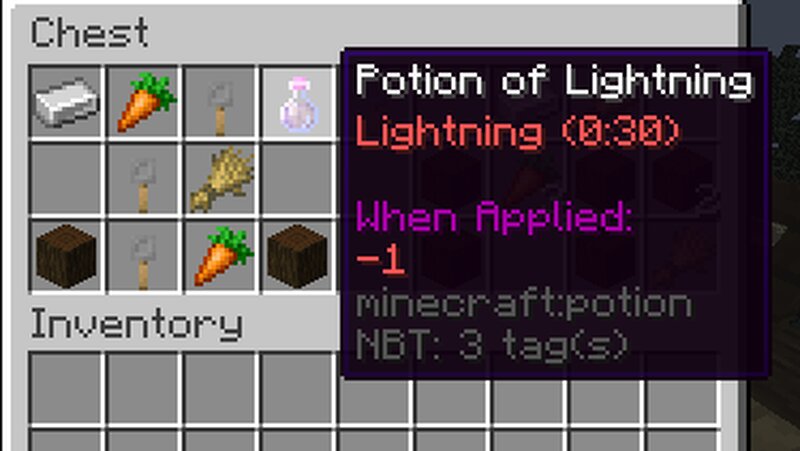 Ability Potions Minecraft Data Pack
