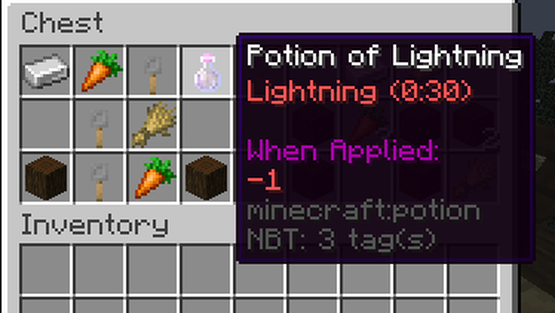 Ability Potions Minecraft Data Pack