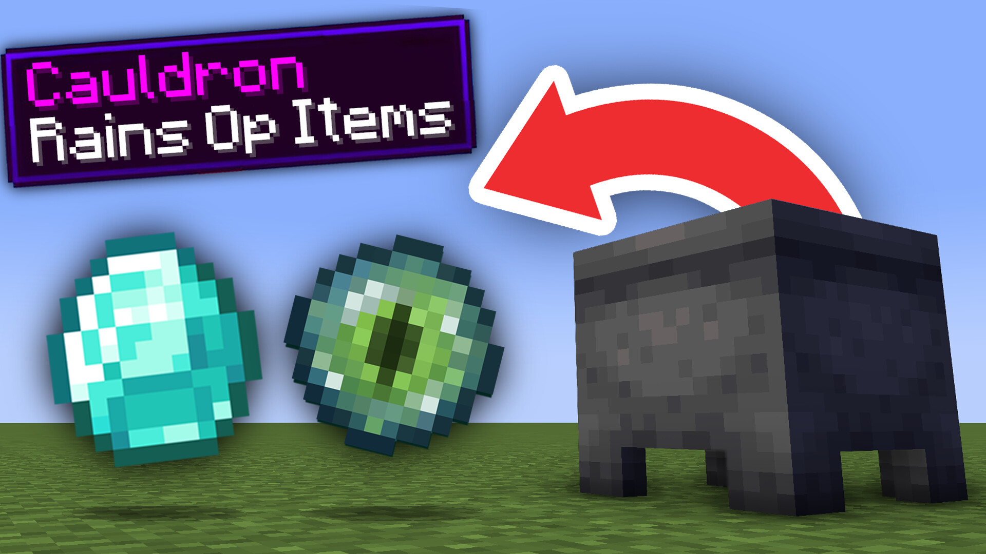 Custom Op Cauldrons Minecraft Data Pack