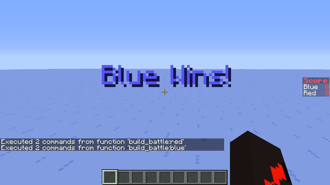 Build Battle Minecraft Data Pack