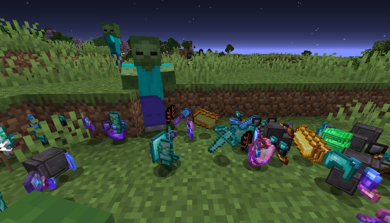 Zombies Drop Extremely OP Loot 5.0 Minecraft Data Pack