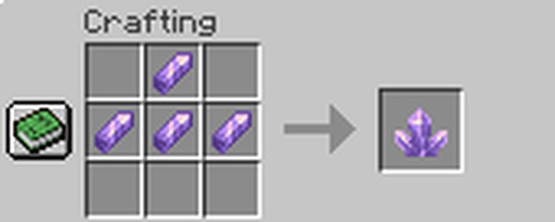 Craftable Clusters Minecraft Data Pack