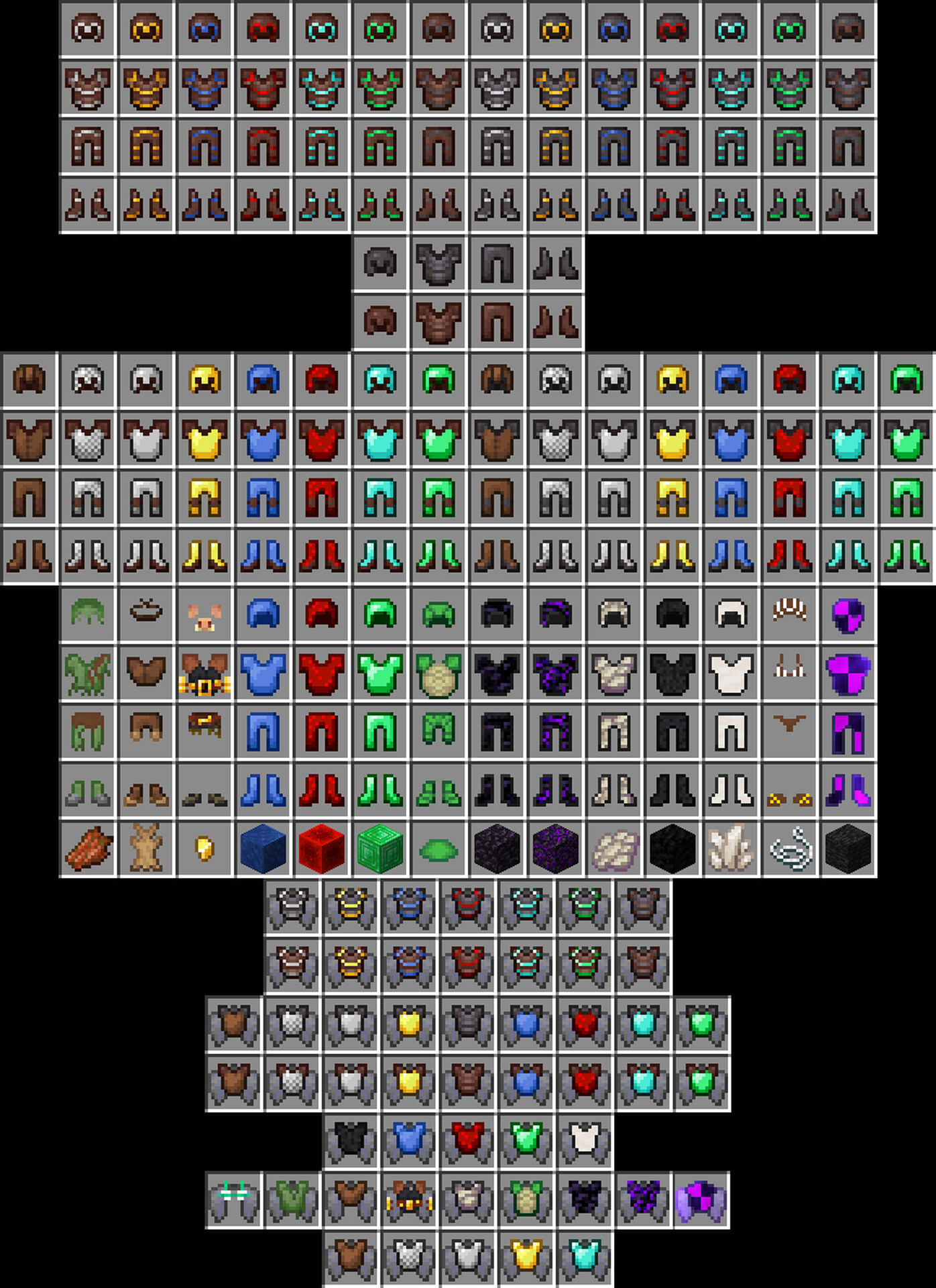 McR - Gear Overhaul [1.14 - 1.17] - Over 100+ Armors, and 300+ Tools ...