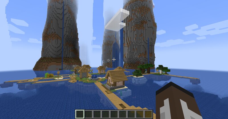 weird world generation Minecraft Data Pack