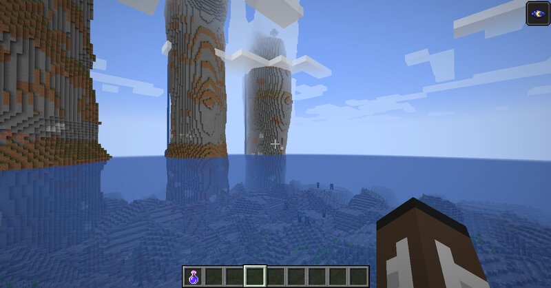 weird world generation Minecraft Data Pack