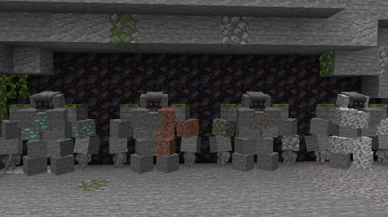 Cave Golem Datapack [1.17+] Minecraft Data Pack
