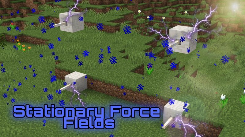 Handheld & Stationary Force Fields! Minecraft Data Pack