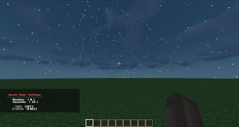 Death Timer Minecraft Data Pack