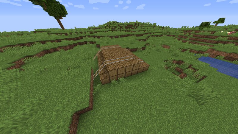 Plains structures Minecraft Data Pack
