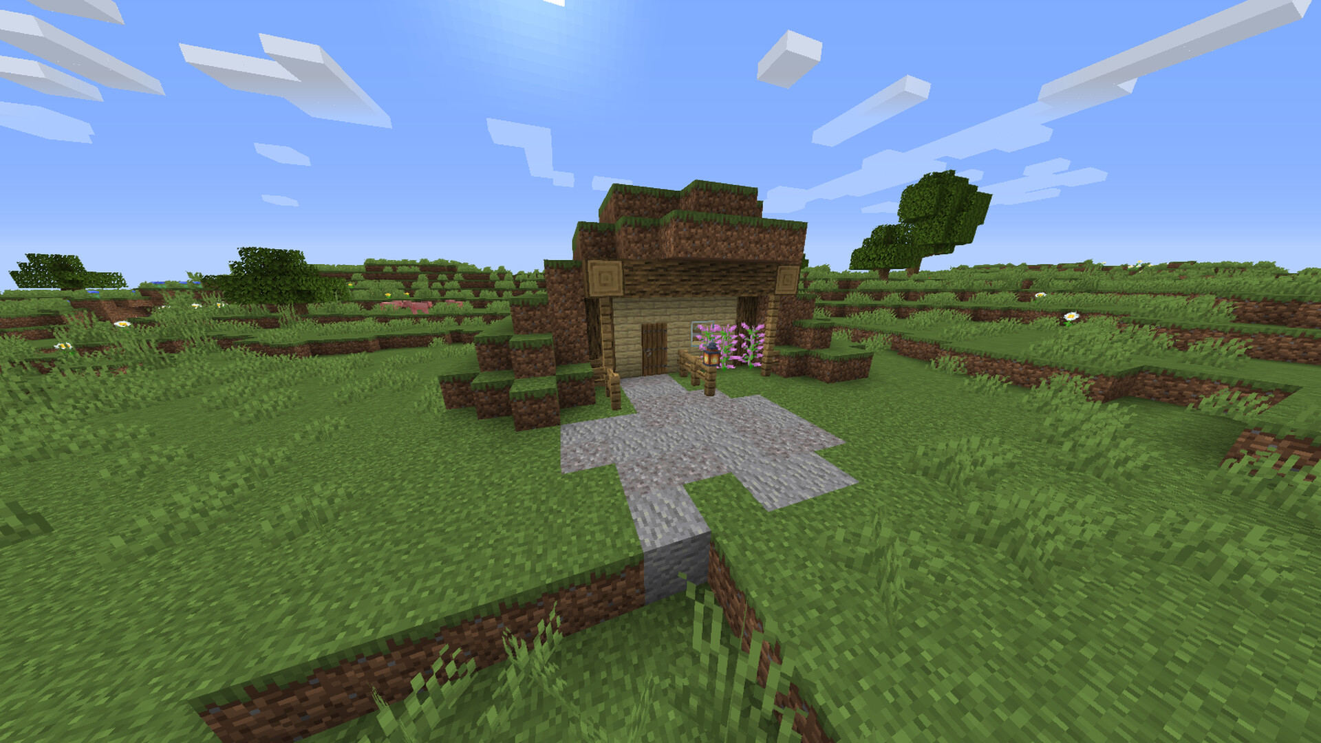 Plains structures Minecraft Data Pack