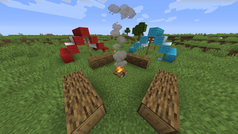 Plains structures Minecraft Data Pack