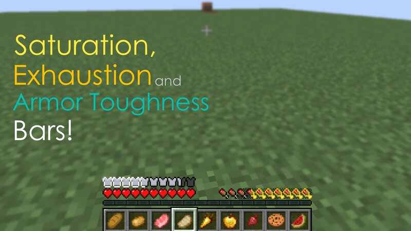 SATB (Saturation, Exhaustion and Armor Toughness) Datapack Minecraft ...