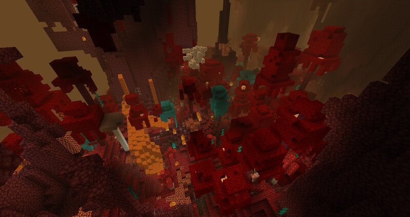 Cavernous Nether Minecraft Data Pack