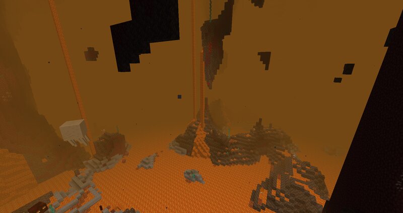 Cavernous Nether Minecraft Data Pack