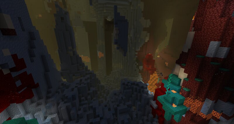 Cavernous Nether Minecraft Data Pack