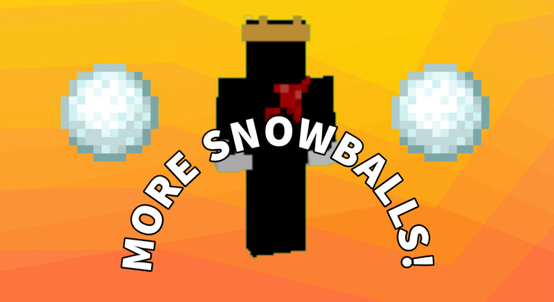 More Snowballs 1.16.x Minecraft Data Pack