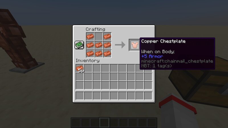 Copper Armor Minecraft Data Pack