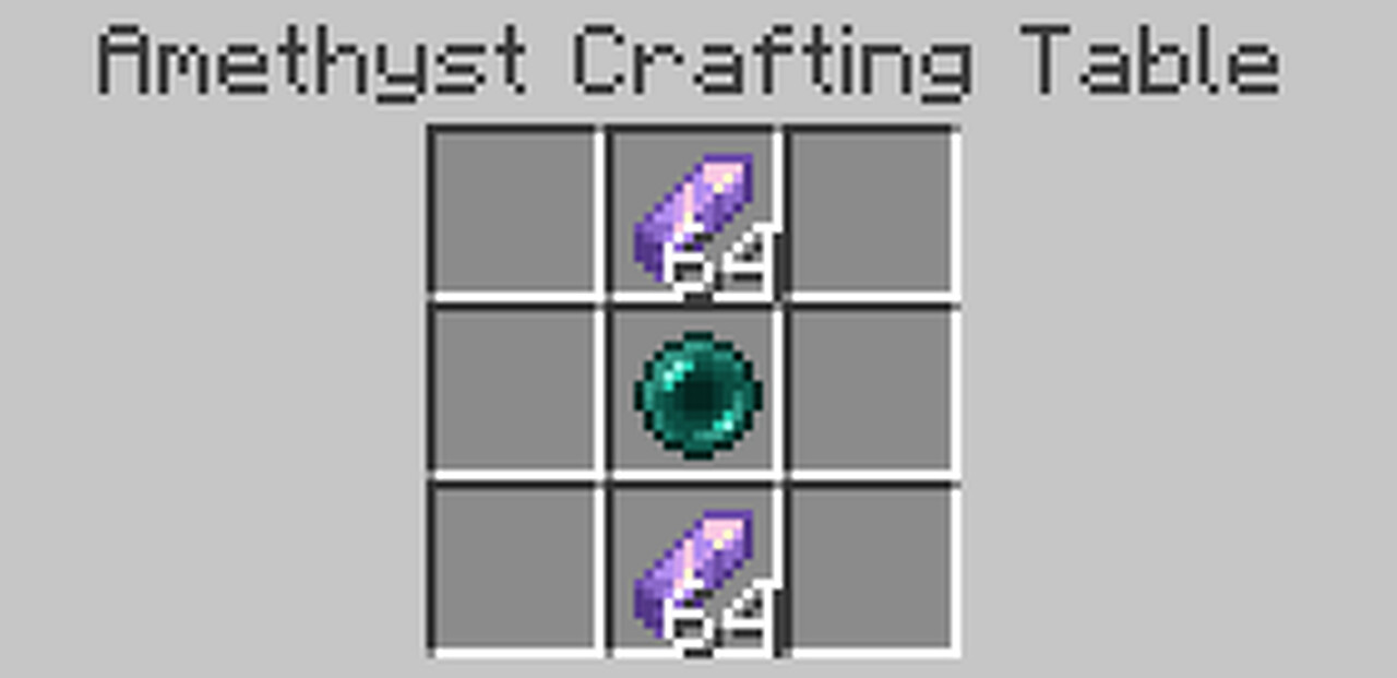 More Amethyst Items | Given Amethyst More Uses Minecraft Data Pack