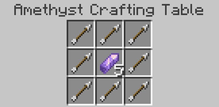 More Amethyst Items | Given Amethyst More Uses Minecraft Data Pack
