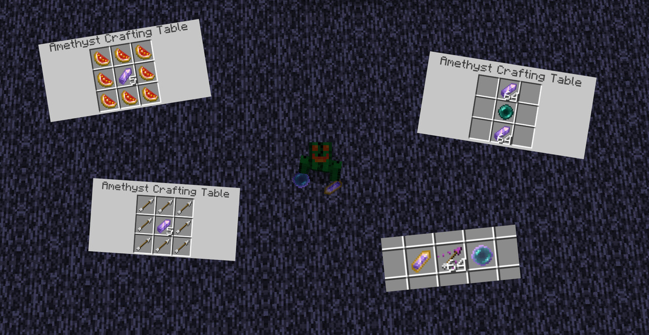 More Amethyst Items | Given Amethyst More Uses Minecraft Data Pack