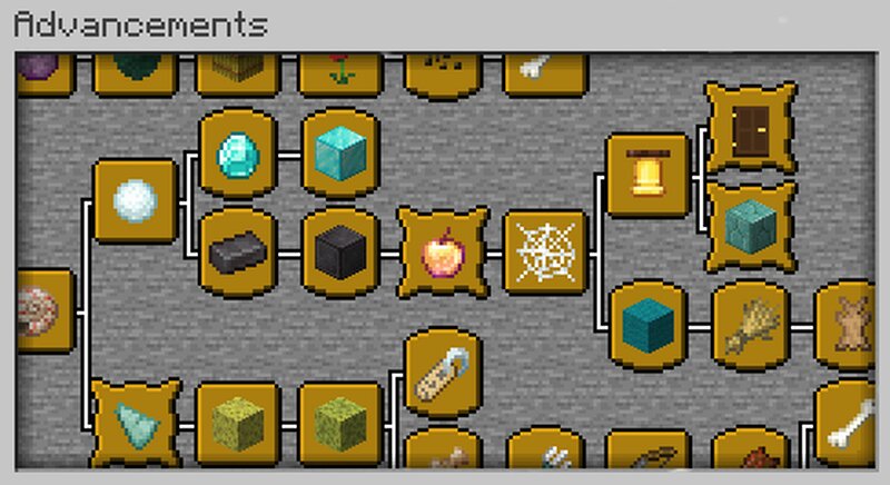 ismimiel advancements ! (version 1.0) Minecraft Data Pack