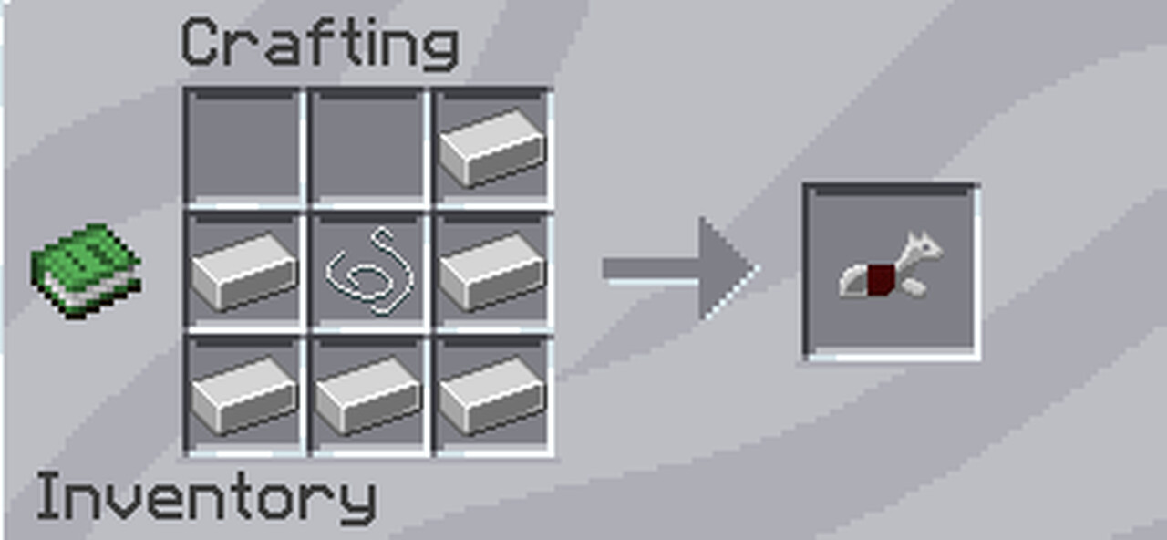 Craftable Horse gear Minecraft Data Pack