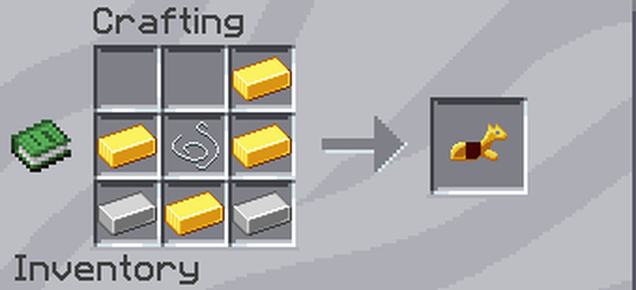 Craftable Horse gear Minecraft Data Pack