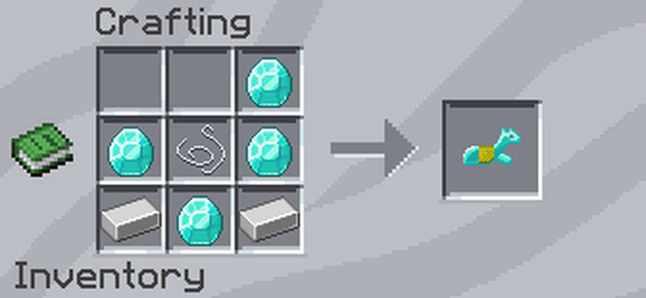 Craftable Horse gear Minecraft Data Pack