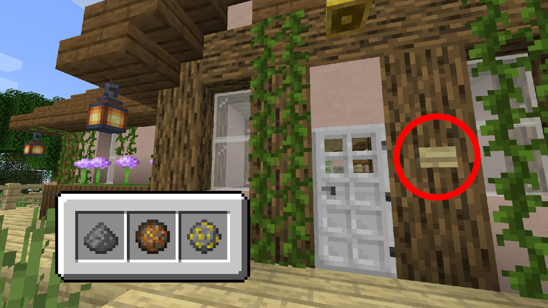 Exploding buttons! Minecraft Data Pack