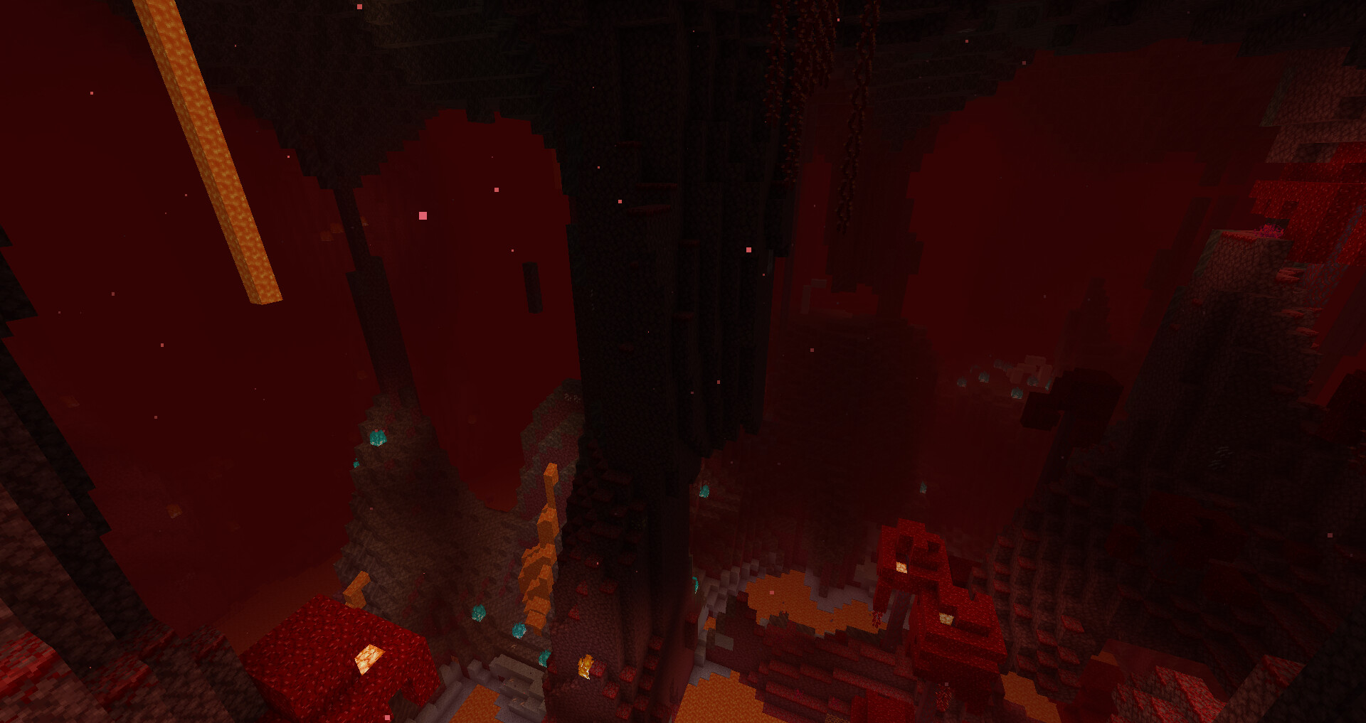 Cavernous Nether Strip-Mined Minecraft Data Pack