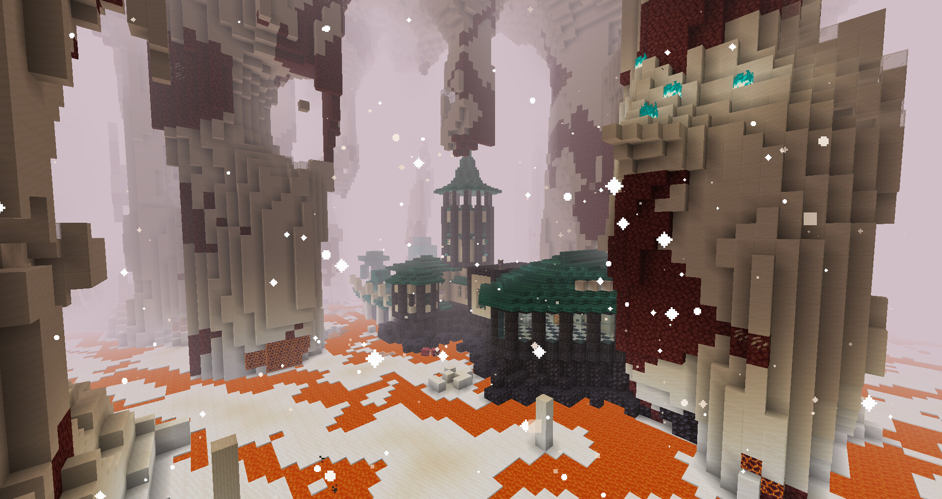 Cavernous Nether Strip-Mined Minecraft Data Pack