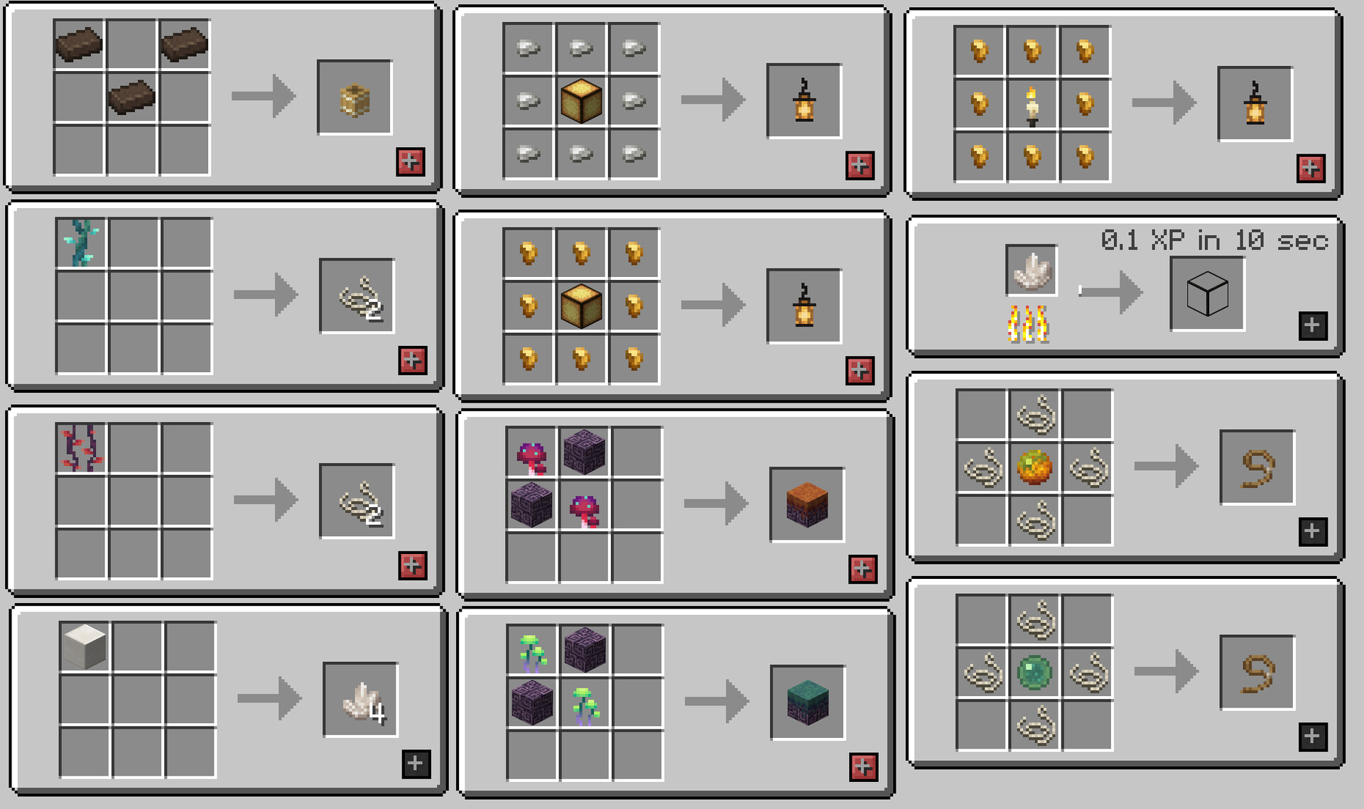 Syn's Nether Crafting Tweaks Minecraft Data Pack